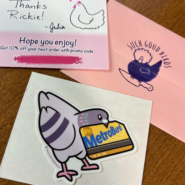 Pink Donut 3" Vinyl Sticker - Cute Donut Sticker, Sweet Dessert ...