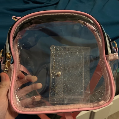 Aesthetic Clear Kpop Concert Bag Stadium Approved Crossbody Shoulder ...