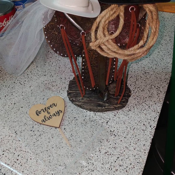 Saddle Cake Topper-grooms Cake Topper-horse Saddle-rustic-birthday Cake ...