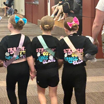 Girls Dance Competition Mode T-shirt, Dancer Competition Top, Gift for ...