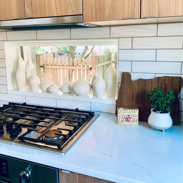 5 Rustic Modern Stoneware Mini Bud Vases With Crater White Matte Glaze ...