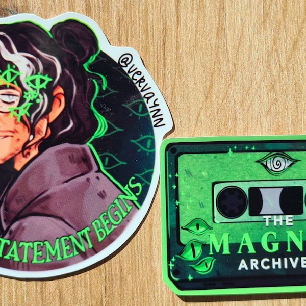 The Magnus Protocol TMA Stickers Alice Sam the Magnus Archives - Etsy