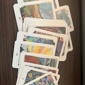 The Rabbit Tarot Deluxe Version Animal Art Card Deck - Etsy