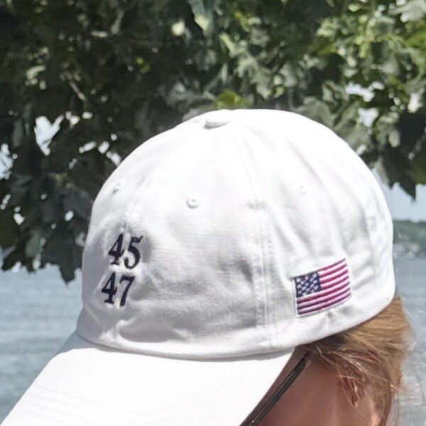 Freedom Hat Charlie Kirk Signature USA Flag Embroidered MAGA Baseball ...
