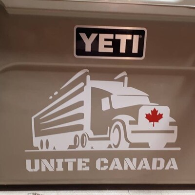 And They Stood up Decal, Patriot Decal, Freedom Convoy Decal, Truther ...