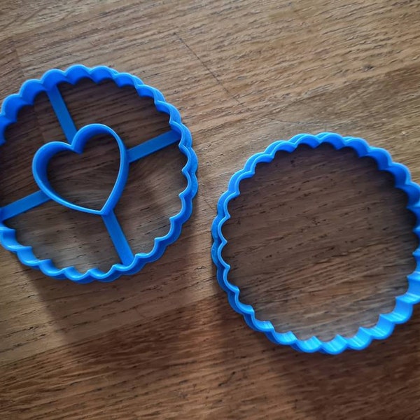 Jammy Ring, Jam Heart Biscuit, Jam Sandwich, Biscuit Cookie Cutter ...