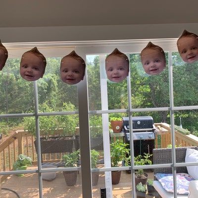 Face Banner, Personalized Party Decoration for Birthday Party ...