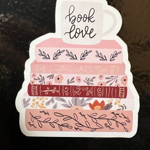 Book Stack Keychain Bookish Keychain Bookish Gifts Acrylic Keychain ...