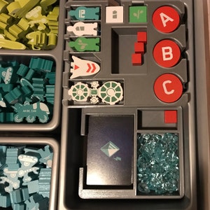 Wingspan nesting Box Board Game Insert Fits Sleeved Cards & - Etsy