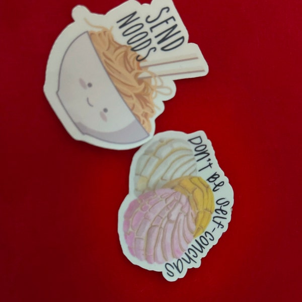 Send Noods Sticker, Quote Sticker, Vinyl Sticker, Laptop Sticker ...