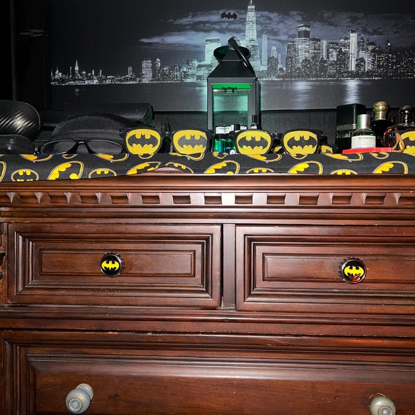 Matte Golden Star and Moon Drawer Knobs / Star and Moon Cabinet ...