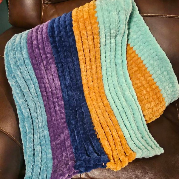 Extra Chunky Weighted Blanket / Winter Blanket Crochet Pattern - Etsy