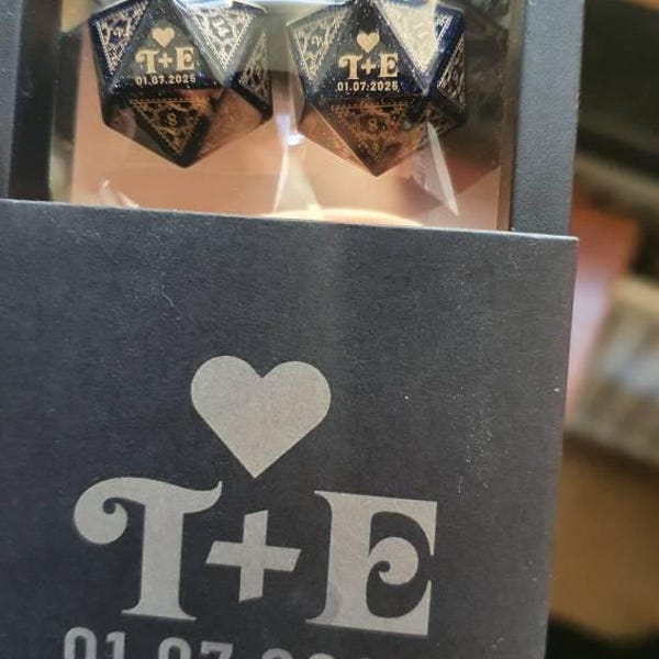 Custom D20 - Custom Dnd Dice Set, Custom Dice, Personalised Dnd Gifts ...