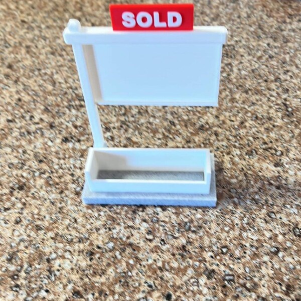 Marble Color Real Estate Business Card Display - Business Card Holder ...