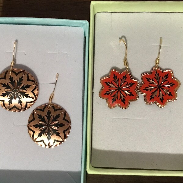 Vintage-inspired Copper Bookmark With Oriental Charm,handmade Copper ...