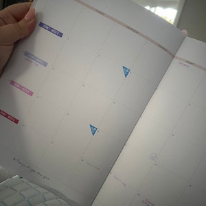 A Year of Date Dots Stickers, Planner Stickers, Removable - Etsy