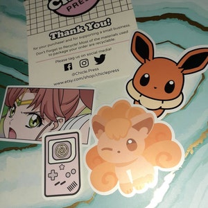 Wartortle Sticker Video Game Stickers Laptop Stickers | Etsy