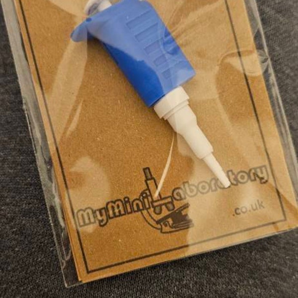 Pipette Keychain With Personalisation Science Keyring - Etsy