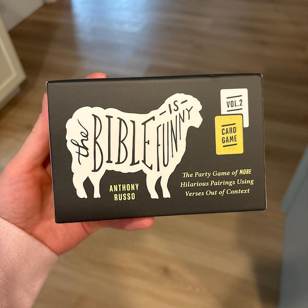 The Bible is Funny Card Game: Hilarious Verse Pairings (w/ Signed ...