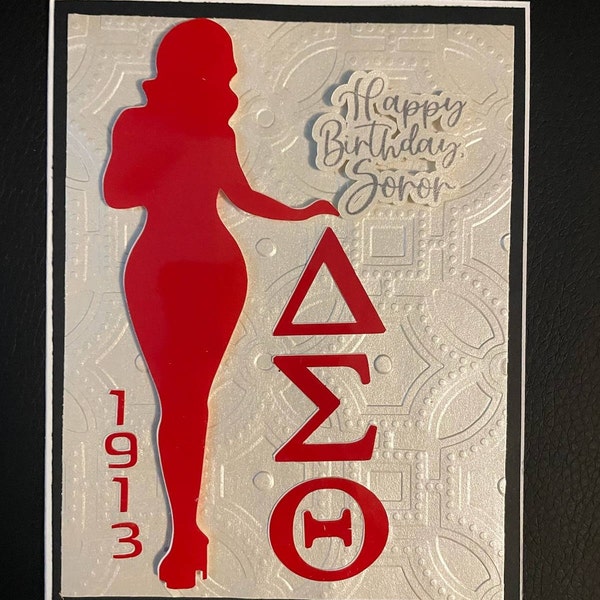 Delta Sigma Theta Lady Fortitude Cut File, Silhouette,cricut, Jpeg, Svg ...