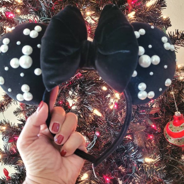 Black Velvet Ears - Etsy