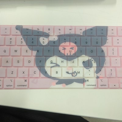 Anime Cartoon Keyboard Silicon Cover Mat Layout Protector for MacBook ...