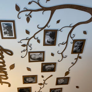 Photo Frames Wall Collage Wooden Tree of Life Family - Etsy