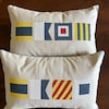 Custom Nautical Flag Pillow - Etsy