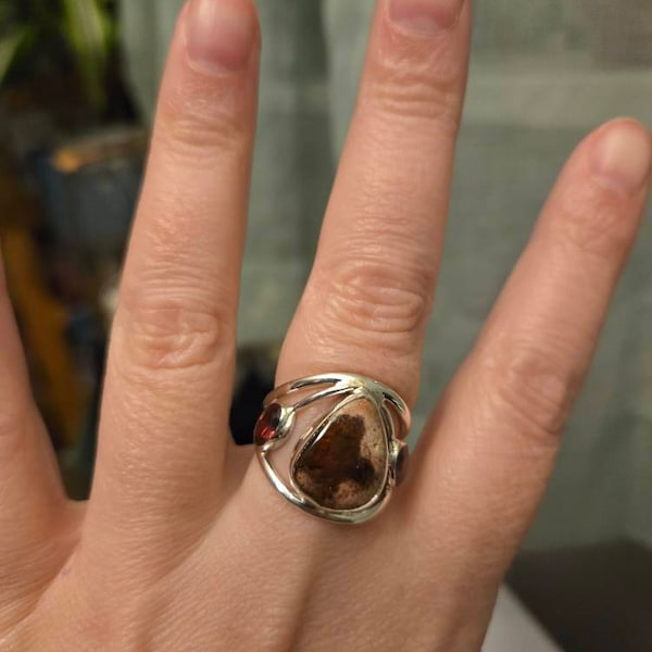 Two Finger Ring, Dual Finger Helix Ring, Double Finger Ring, High ...