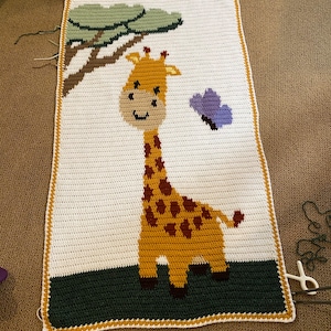 Two-tone Foxy Crochet Graphghan PATTERN ONLY - Etsy