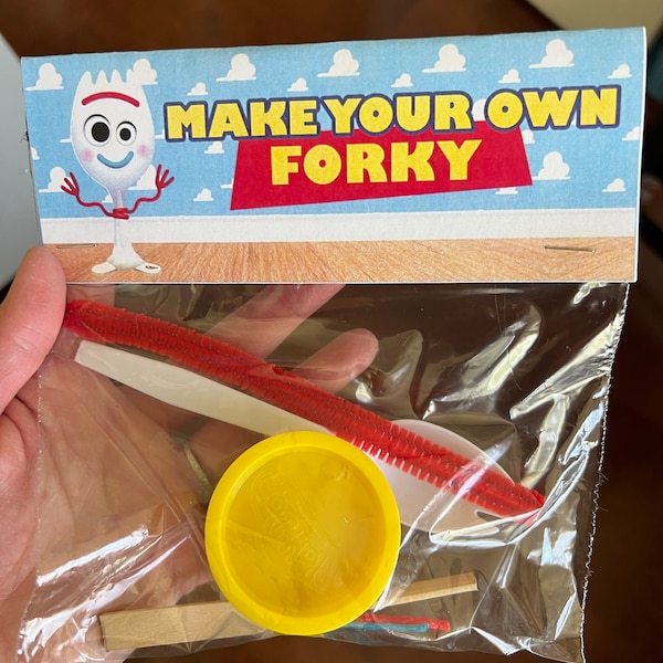 Toy Story Make Your Own Forky, Toy Story Forky, Toy Story Forky Bag ...