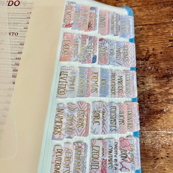 Fearless Gold Foil Bible Tabs Bible Journaling Bible Accessories Self ...