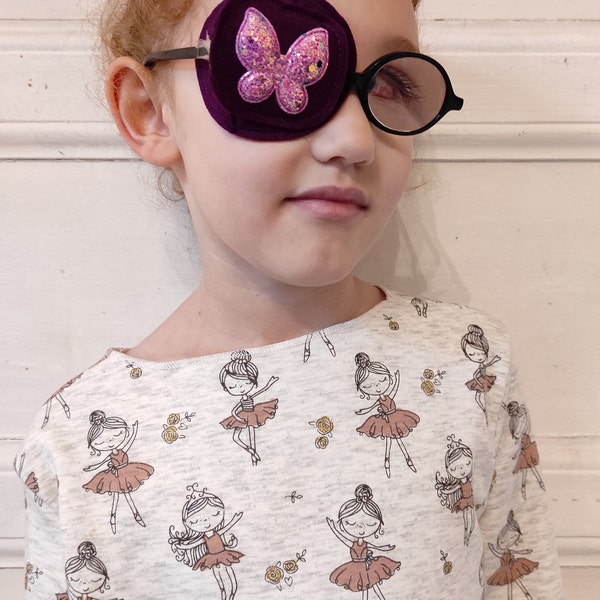 Fully Obscured Eye Patch/ Kids Eye Treatment/ Girls Eye Patch/ Cute ...