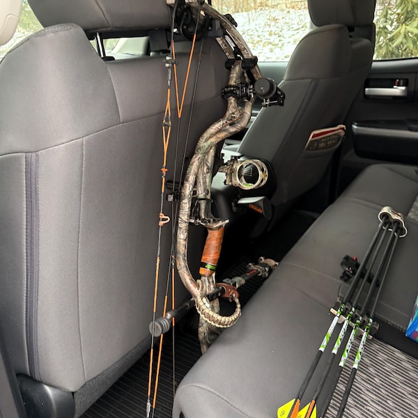 The Original Bow Buddy Headrest Bow Hanger/gear Hook/vehicle Organizer ...