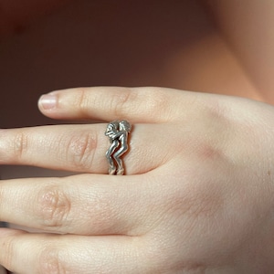 World snake ring. Ancient symbol ring. Amulet ring. Slavic | Etsy