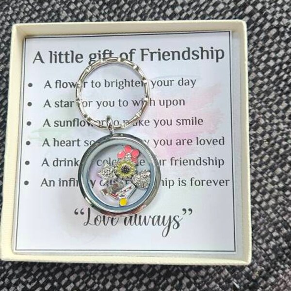 Friendship Gift, Gift for Friend, Long Distance, Missing You,a Little ...