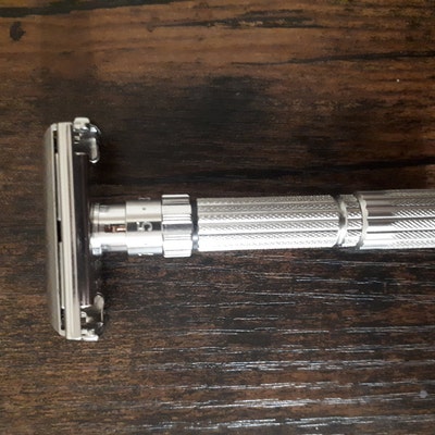 1984 Gillette Super Adjustable PD 109 Vintage Safety Razor Date Code E1 ...
