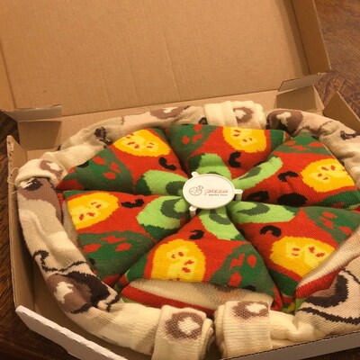 Pizza Socks Box 4 Pair Pepperoni Pizza Original Unique Socks - Etsy Canada