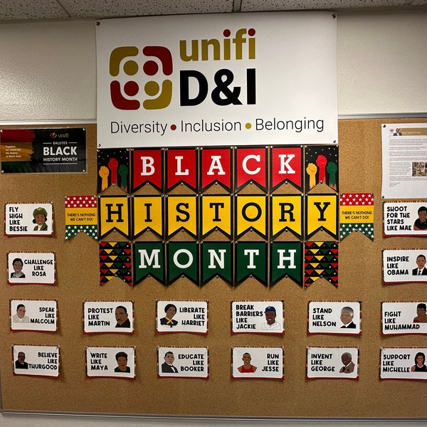 Black History Posters | Bulletin Board Display | Black History Decor ...