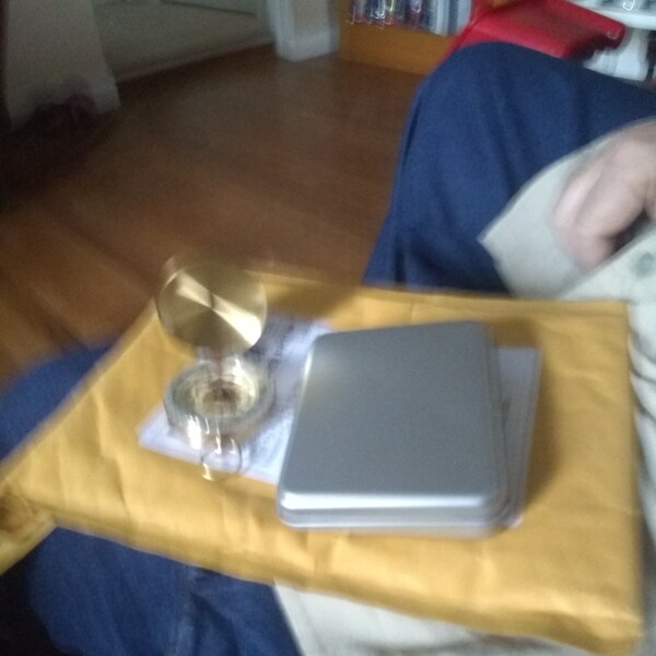 Personalized Gold Brass Compass Vintage Pocket Watch Style - Etsy