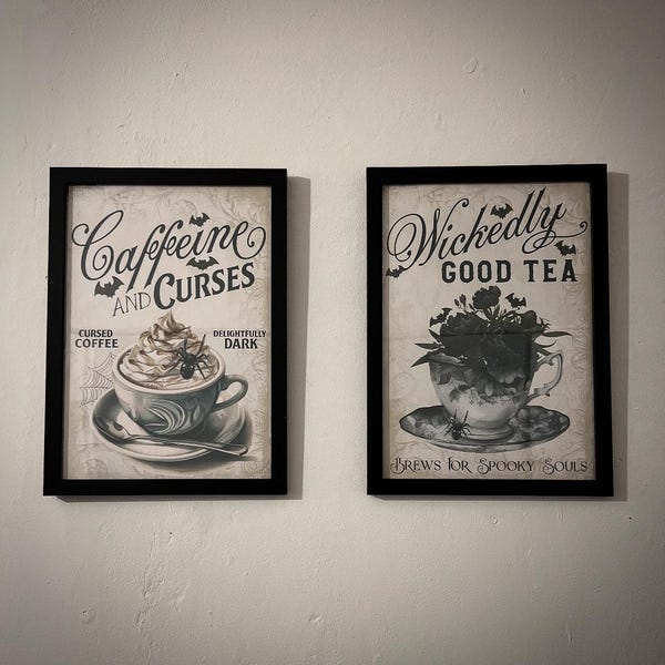Black Peony Print | Gothic Wall Art | Floral Goth Print - Etsy