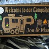 Personalized Camper Sign Life is a Highway Bumper Pull Camper tiny ...