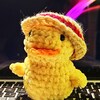 Pocket Duckling Crochet Pattern Good Luck Duck Amigurumi - Etsy