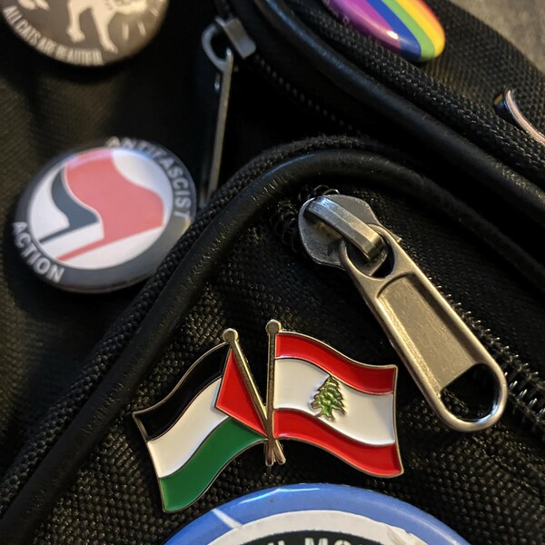 Palestine Map Poppy Patch - Etsy