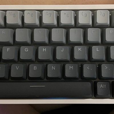 Gradient Shadow Keycap Set, OEM Profile, Shine-through, PBT, Cherry MX ...