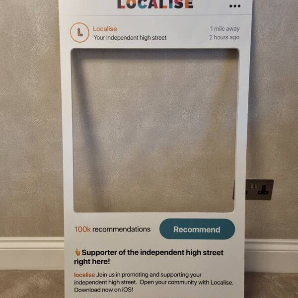 Personalised Selfie Frame for Parties | Customizable Selfie Frame ...