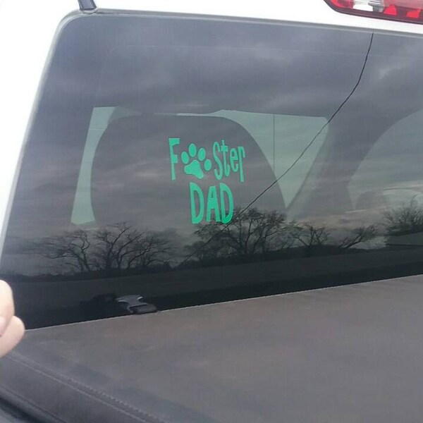 Foster Mom - Vinyl Decal Sticker - Animal Rescue Dog Cat Shelter ...