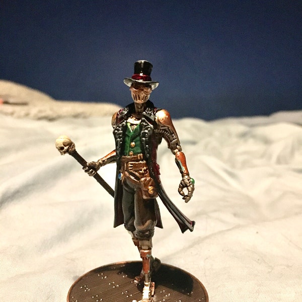 Automaton Mechanical Man Robot Miniature Table Top Games, Painting ...