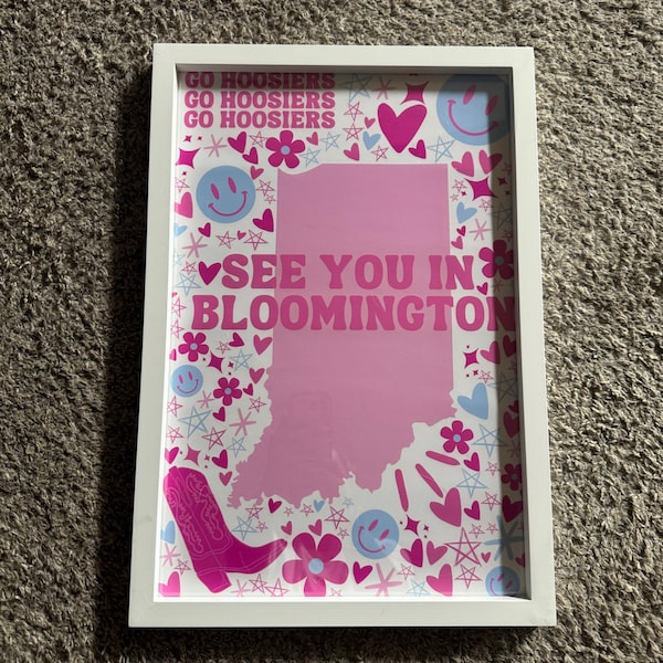 Pink and Blue Texas A&M Prints | Preppy College Prints | Gig 'em Poster ...