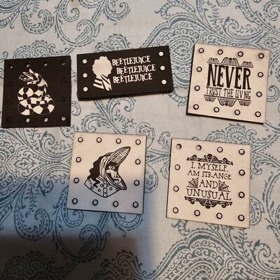 Vinyl Thank You Striped Packaging Sticker Sheet 24 Round Stickers 1.5 ...